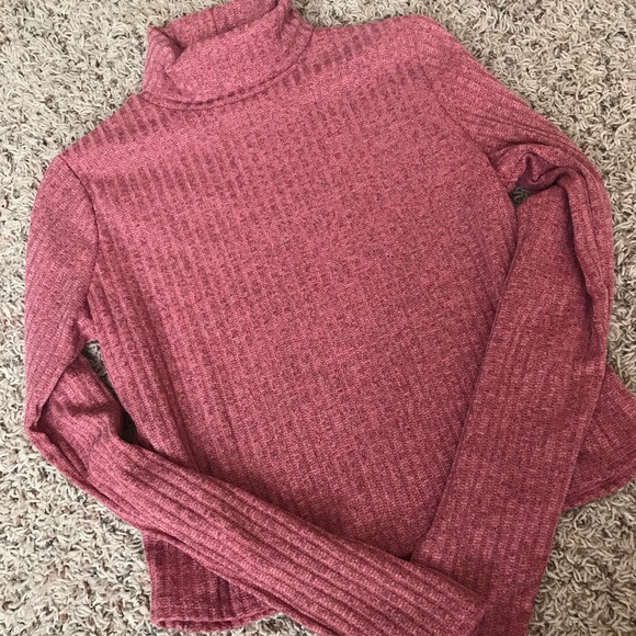 Olivia Roe | Sweaters | Nwot Rose Cropped Turtleneck Sweater | Poshmark